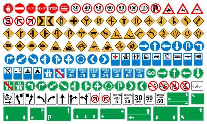 Traffic and Road Signs – Hatra – Building Contracting